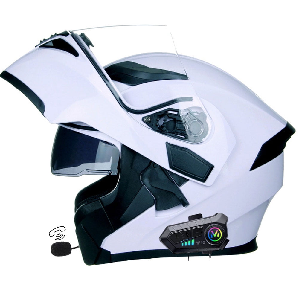Bluetooth Motorcycle Helmet Full Face Open Face DOT Motorcycle Helmets ...