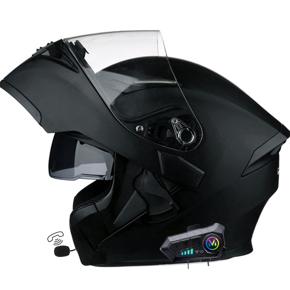 Bluetooth Motorcycle Helmet Full Face Open Face DOT Motorcycle Helmets ...