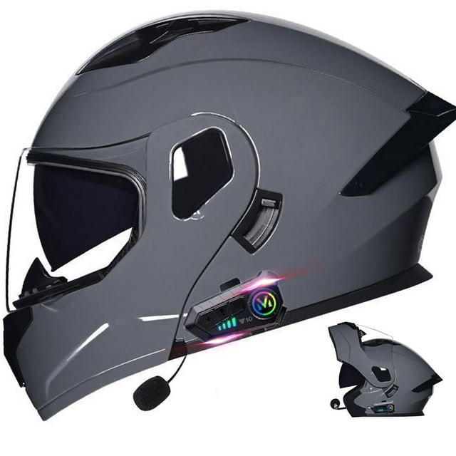 Bluetooth Motorcycle Helmets Mens Motorbike Helmet, Street Sport ...