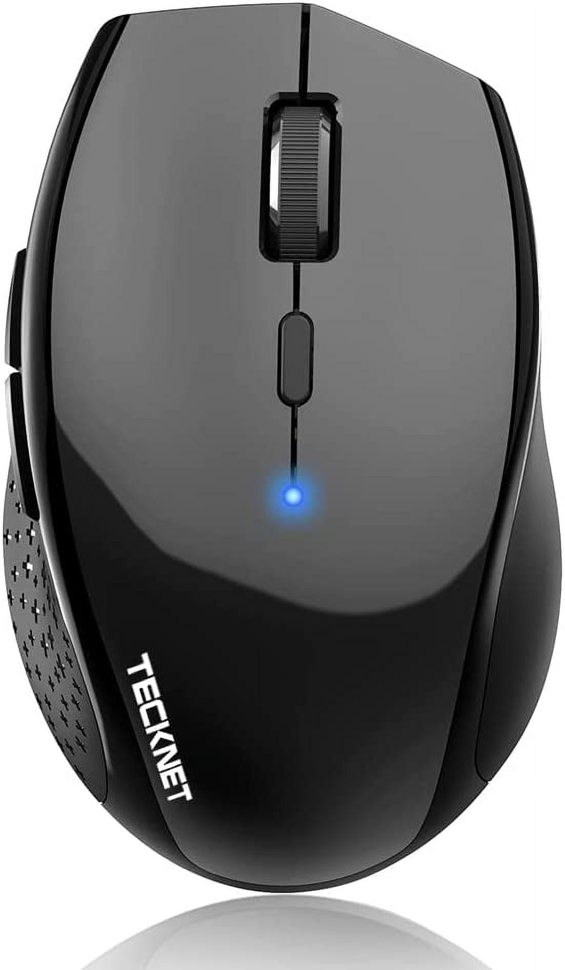 Bluetooth Mouse, 4800 DPI Wireless Mouse, 2-Year Battery 6 Adjustable ...