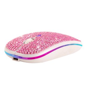Cute Bunny Wireless Mouse, 2.4G Wireless Mice, 1600/1200/800 3 Levels ...