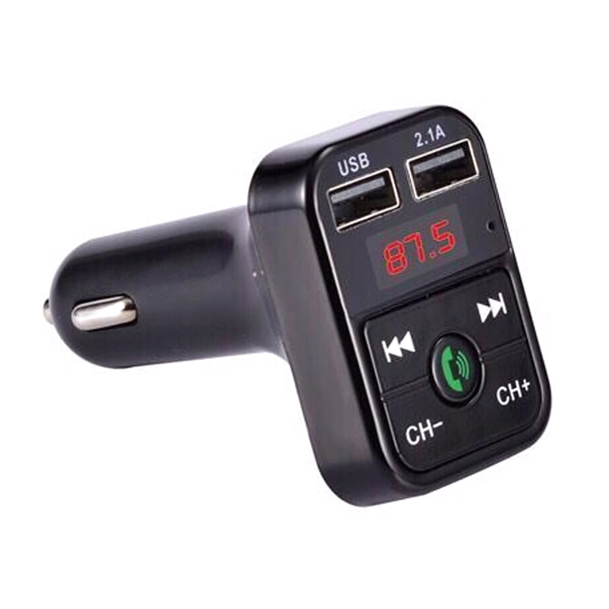 Bluetooth Mp3 Player Fm Transmitter Hands Free Wireless Radio Adapter ...