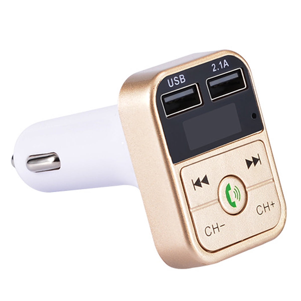 Bluetooth Mp3 Player Fm Transmitter Hands Free Wireless Radio Adapter ...
