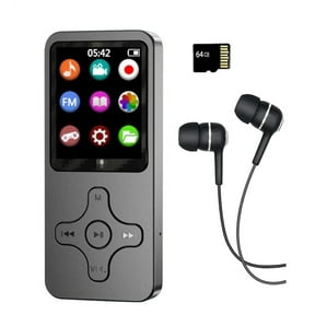 Bluetooth-compatible Mp3 Music Player Portable Mp4 Fm Radio External Ultra-thin Student Mp3 ...