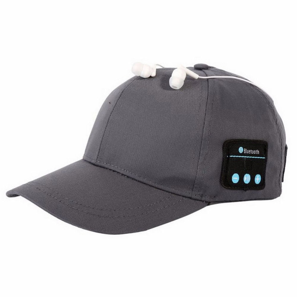 Bluetooth Music Baseball Cap Wireless Smart Speakerphone USB Charging ...
