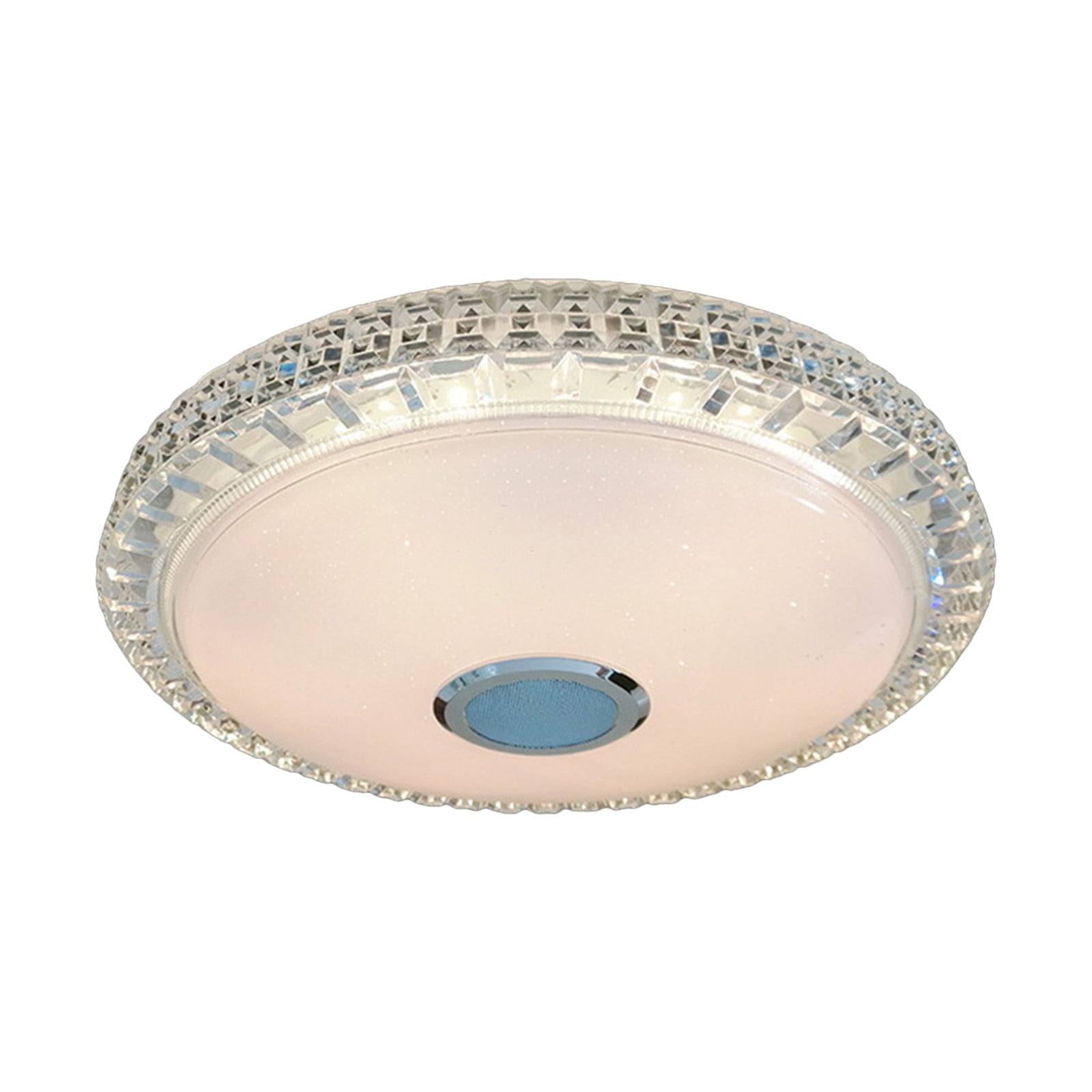 Bluetooth Music Ceiling Light Crystal RGB Remote Control Mobile App ...