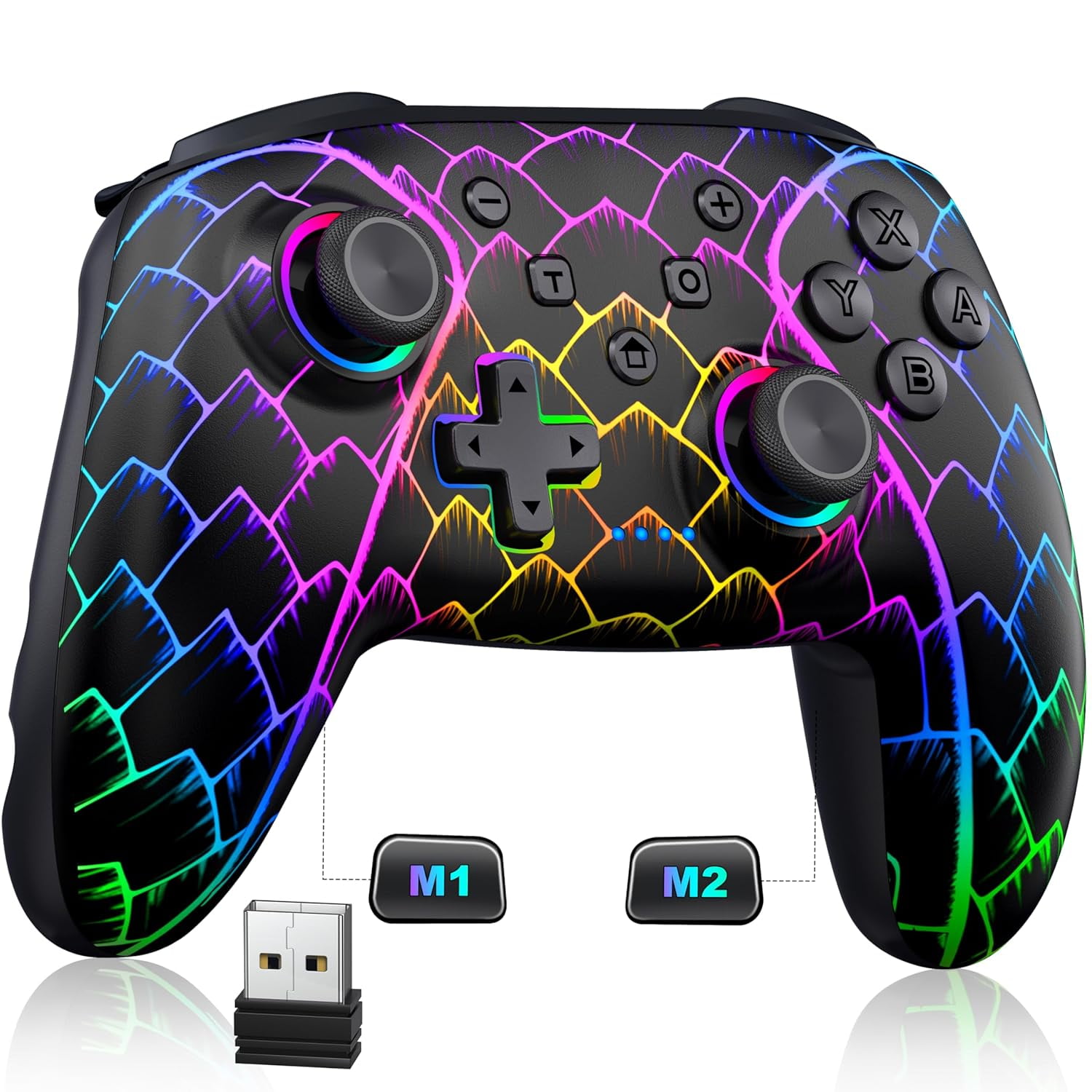 Controller For Pc C8 PC Controller - Wireless Bluetooth Dongle - Hall ...