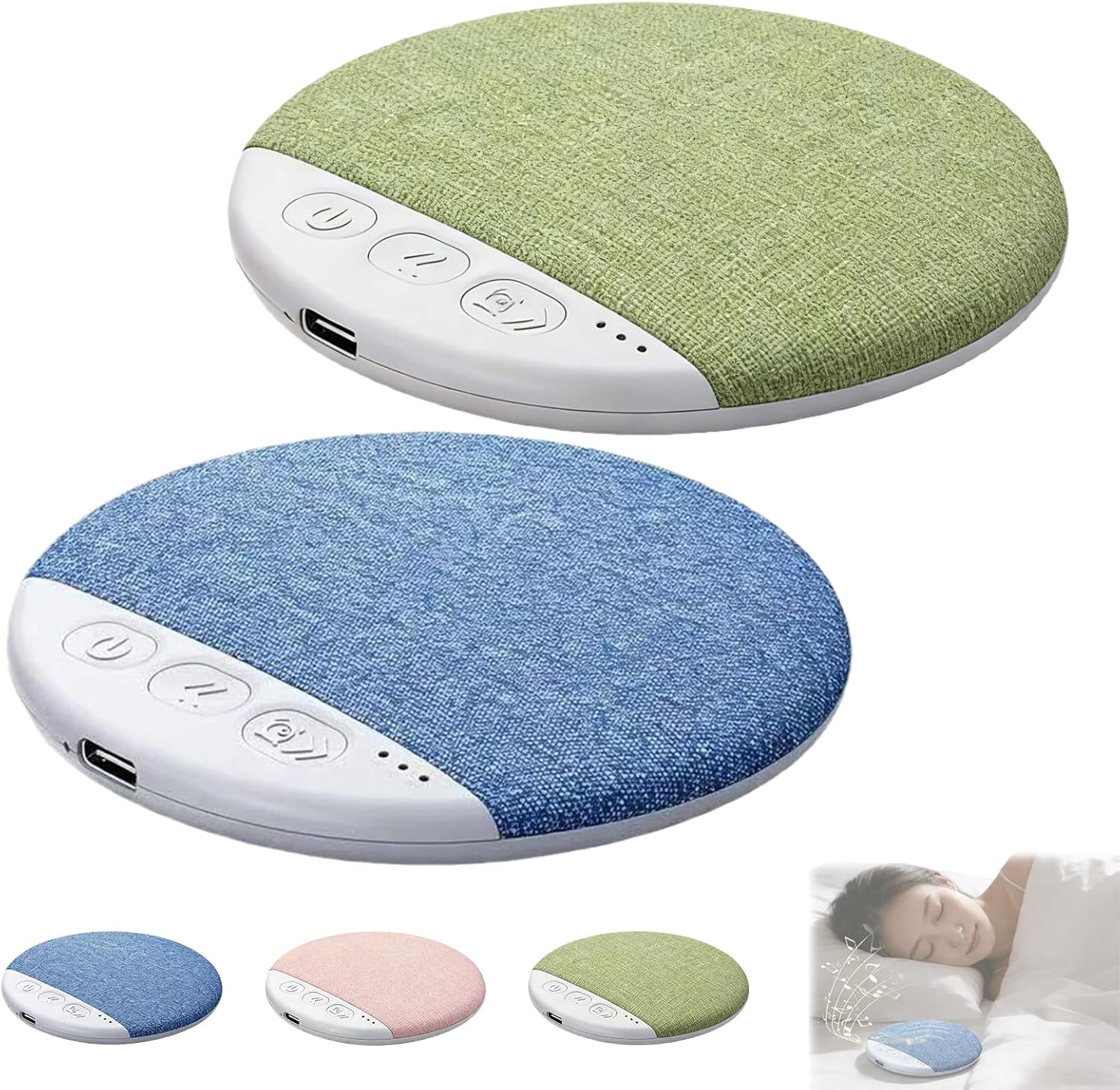 Bluetooth Pillow Speaker for Sleeping, Under Pillow Speaker Bluetooth ...