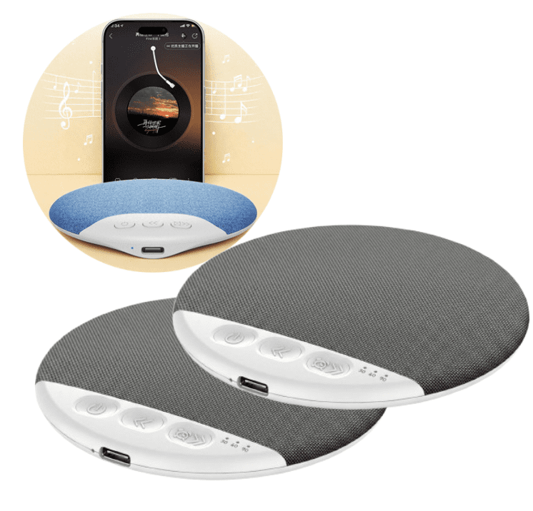 Bluetooth Pillow Speaker for Sleeping - Wireless Mini Portable Under ...