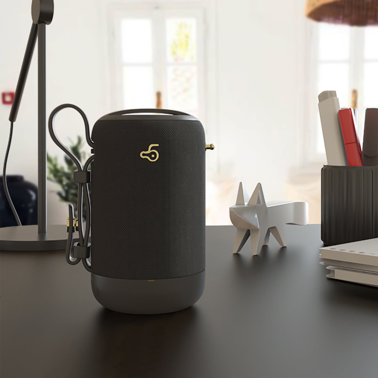 Bluetooth Portable Speaker, Waterproof Design, 12W Output, Compact ...