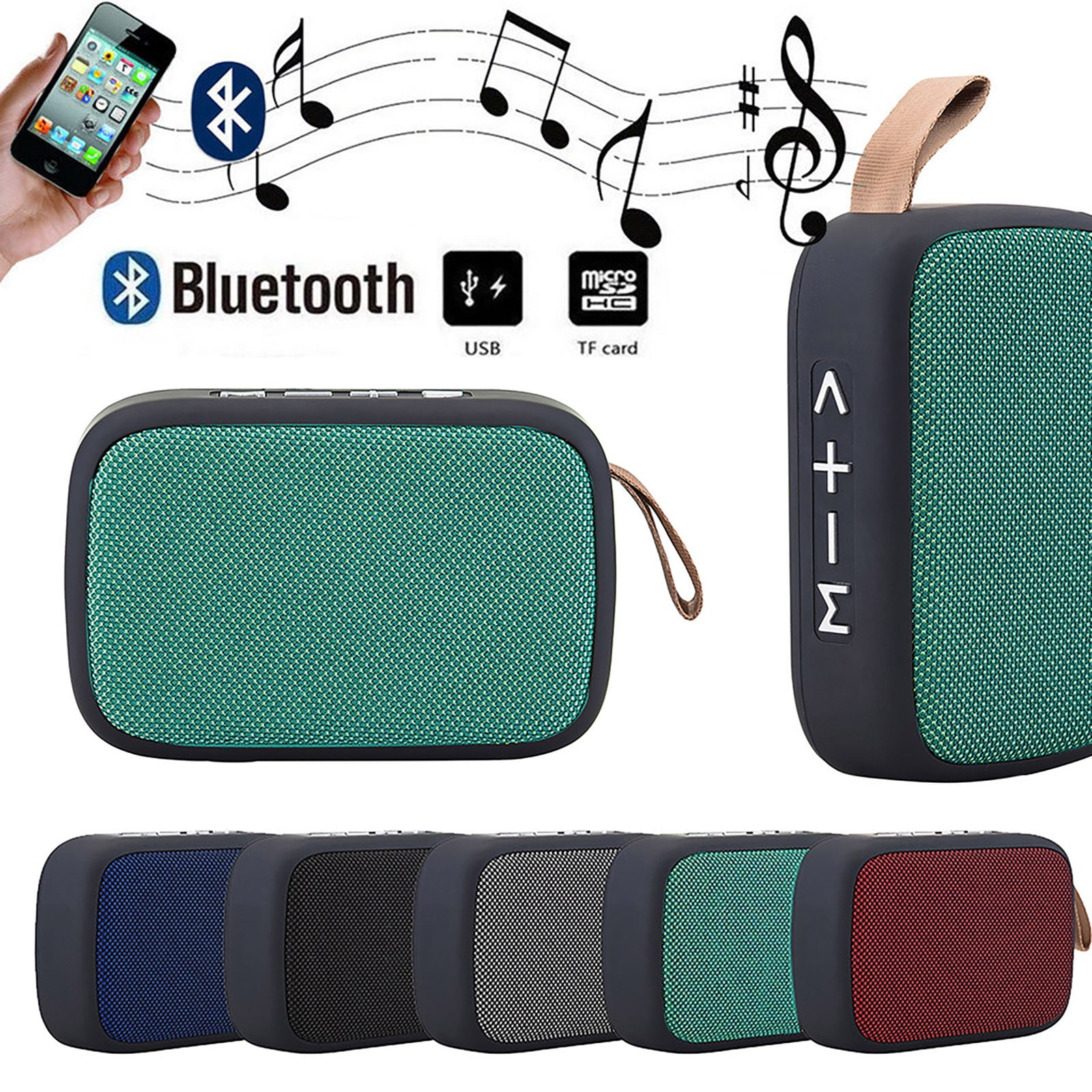 Bluetooth Portable Speaker, Waterproof Wireless Stereo, 10W Output ...