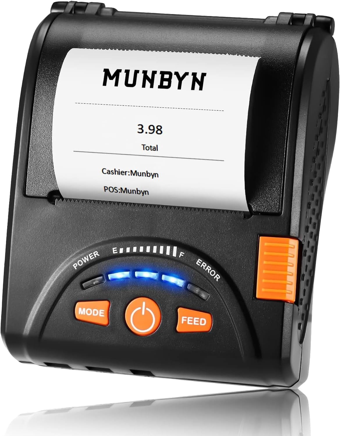 Bluetooth Receipt Printer, 58mm Mini Wireless POS Thermal Printer for ...