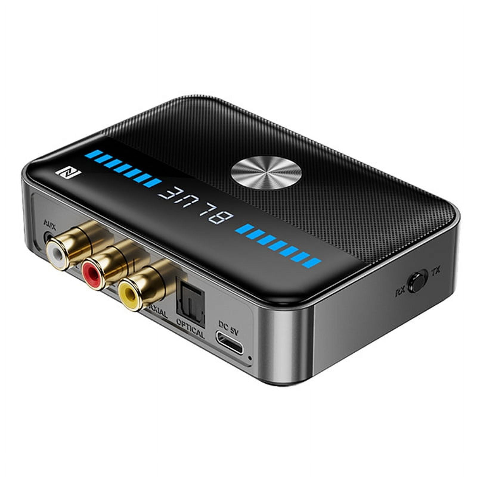 Bluetooth Receiver 5.3NFC Bluetooth Adapter Coaxial Fiber Optic Hifi ...