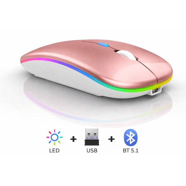 Bluetooth Rechargeable wireless Mouse for MacBook pro MacBook Air Mac ...