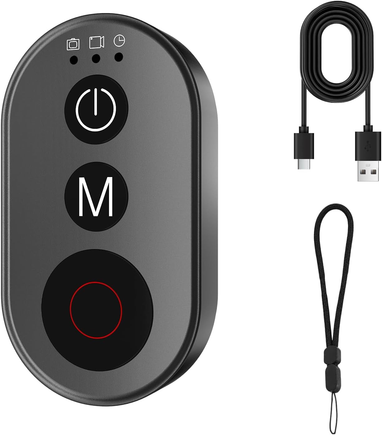 Bluetooth Remote Controller, 30M Wireless Camera Smart Shutter Remote ...