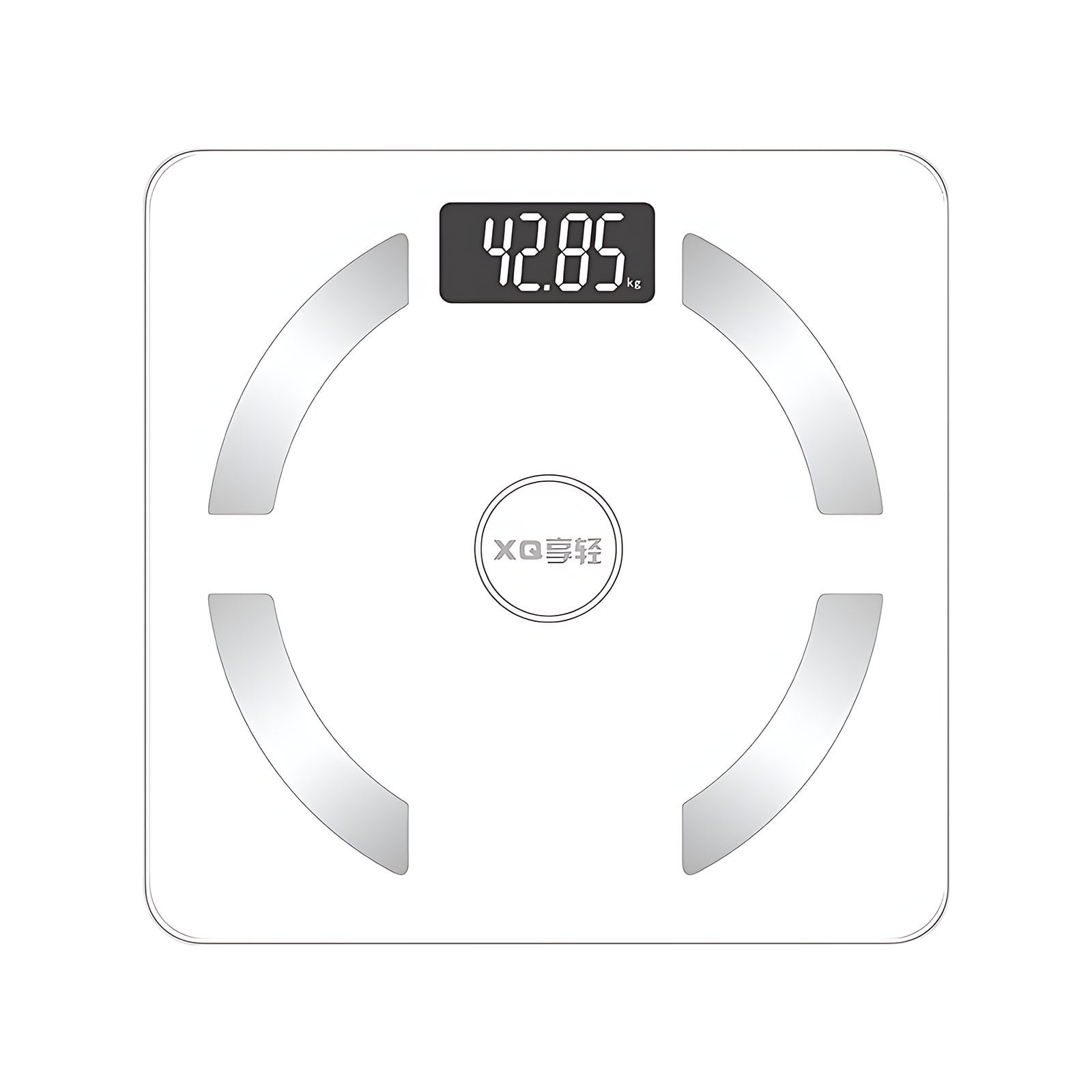 Bluetooth Scale For Body Weight LED Digital Bathroom Body Weight Scales ...