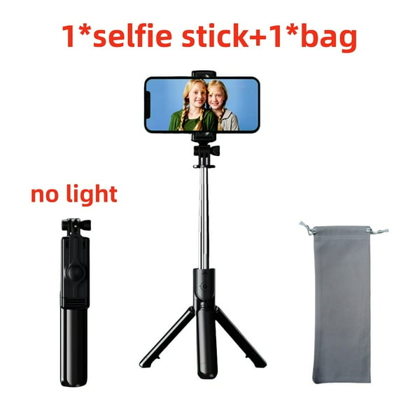Bluetooth Selfie Stick Tripod Desktop Stand, Phone Holder, Wireless ...