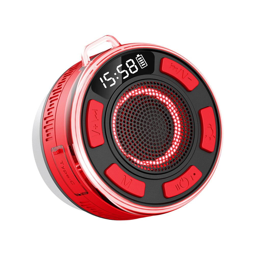 Bluetooth Shower Speaker,HD Stereo Sound Shower Speaker, IPX6 ...