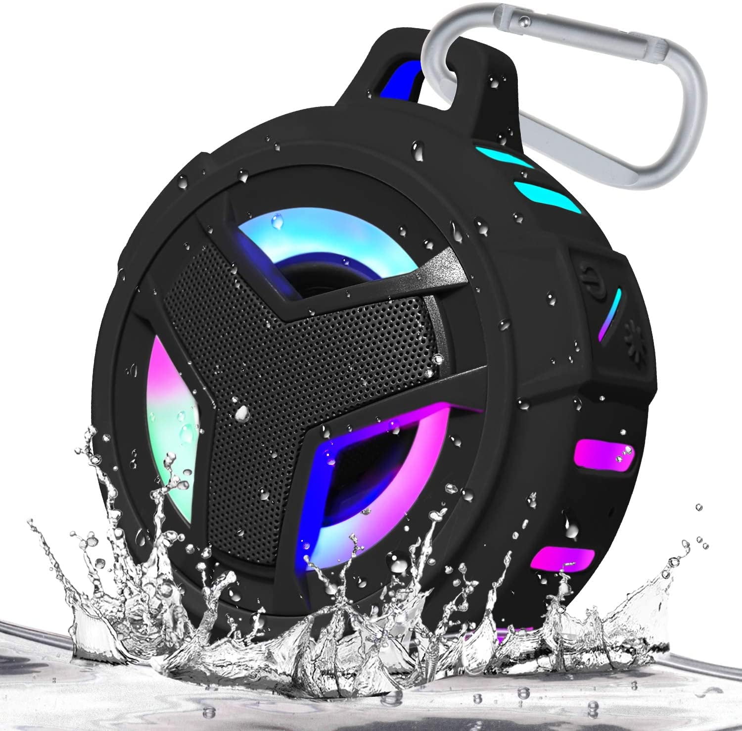 Bluetooth Shower Speaker, Portable Bluetooth Speakers, IP67 Waterproof ...