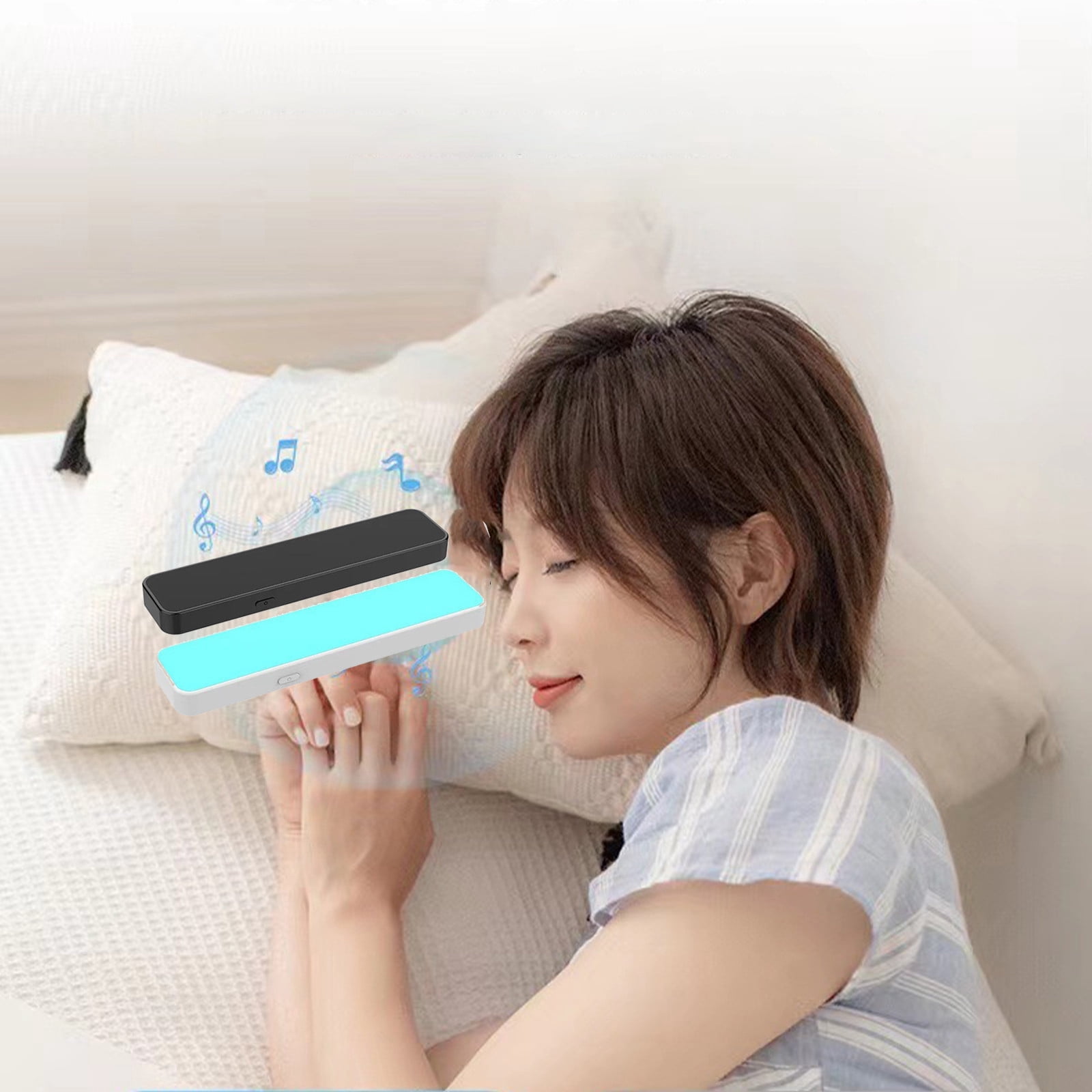 Bluetooth Sleep Speaker, Wireless Bone-Conduction Headset, Anti ...