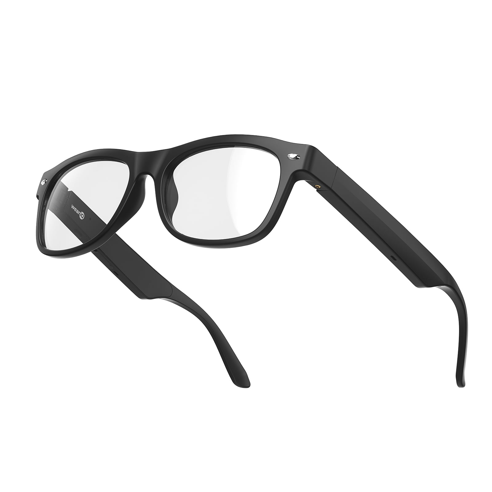 WeariQ Blue Light Blocking Bluetooth Smart Glasses – Matte Black ...