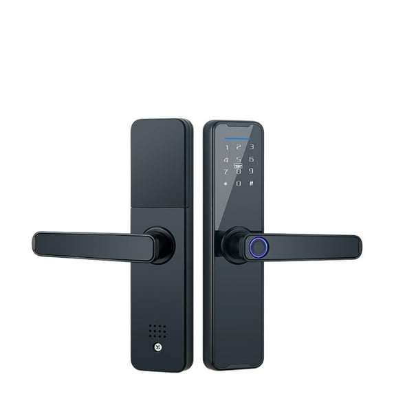 Bluetooth Smart Door Lock For Tuya Biometric Fingerprint Lock Keyless ...