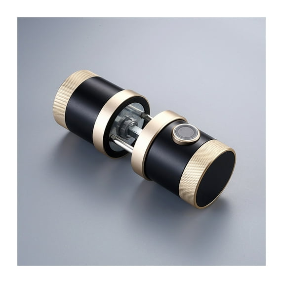Bluetooth Smart Fingerprint Deadbolt Lock Keyless Round Knob Digital ...
