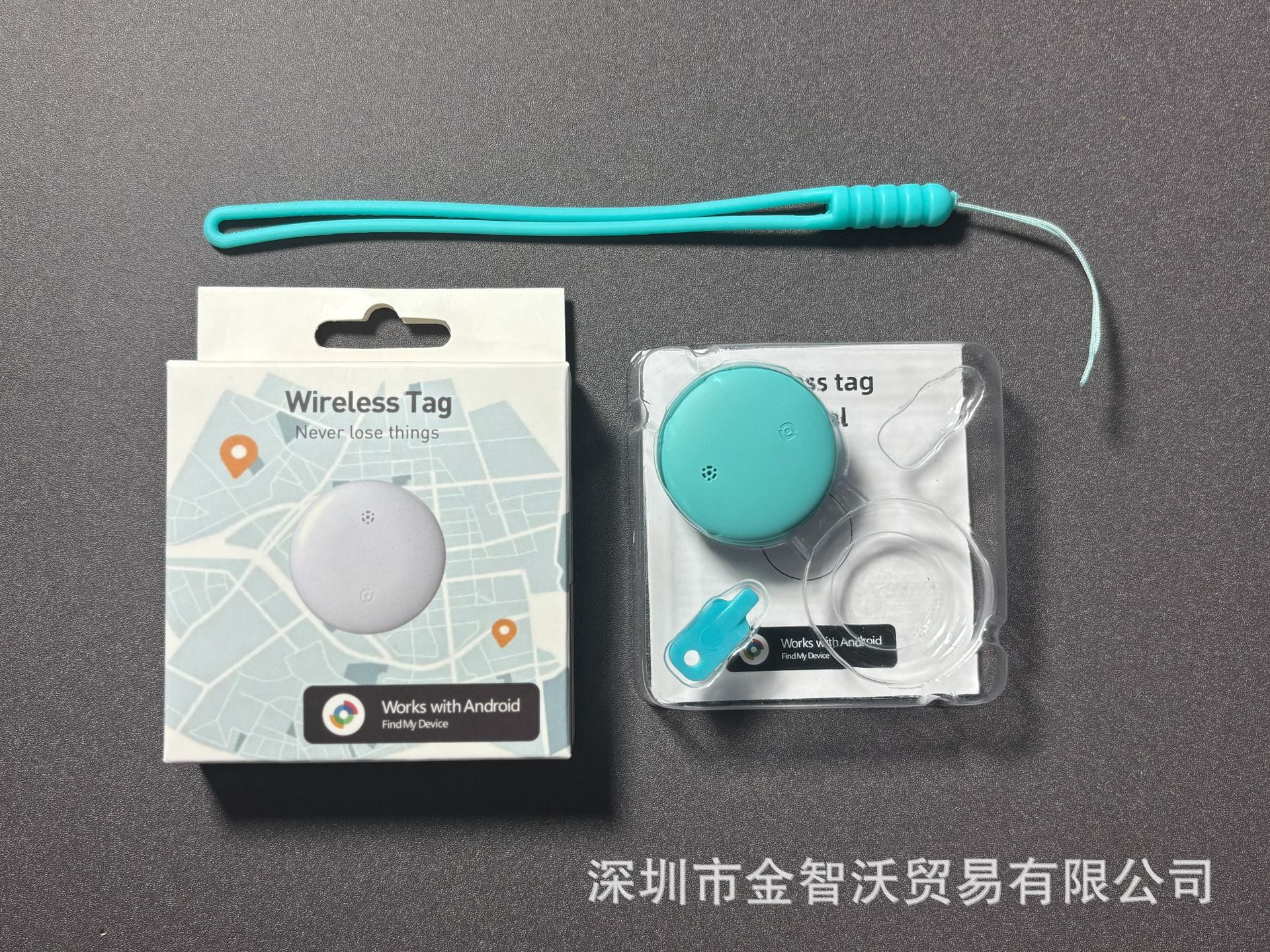 Bluetooth Smart Tracker Device Multi Color Wireless Keychain Locator ...