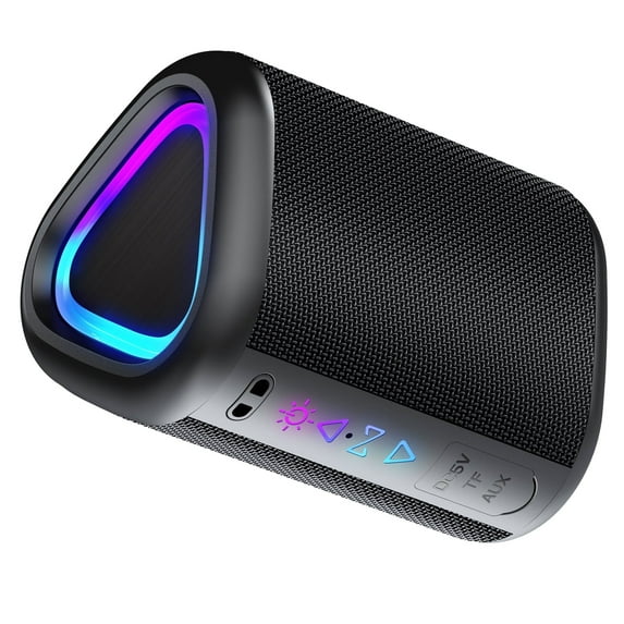 Bluetooth Speaker,15W Loud Stereo Sound, All Day Playtime Portable ...