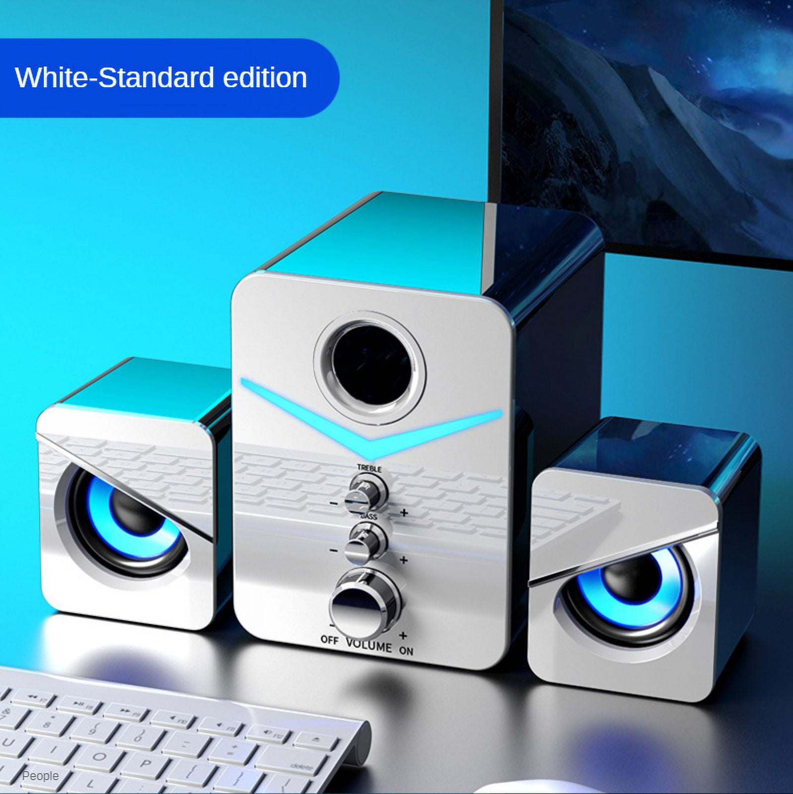 Bluetooth Speaker Box Desktop Laptop Wireless Computer Speakers ...
