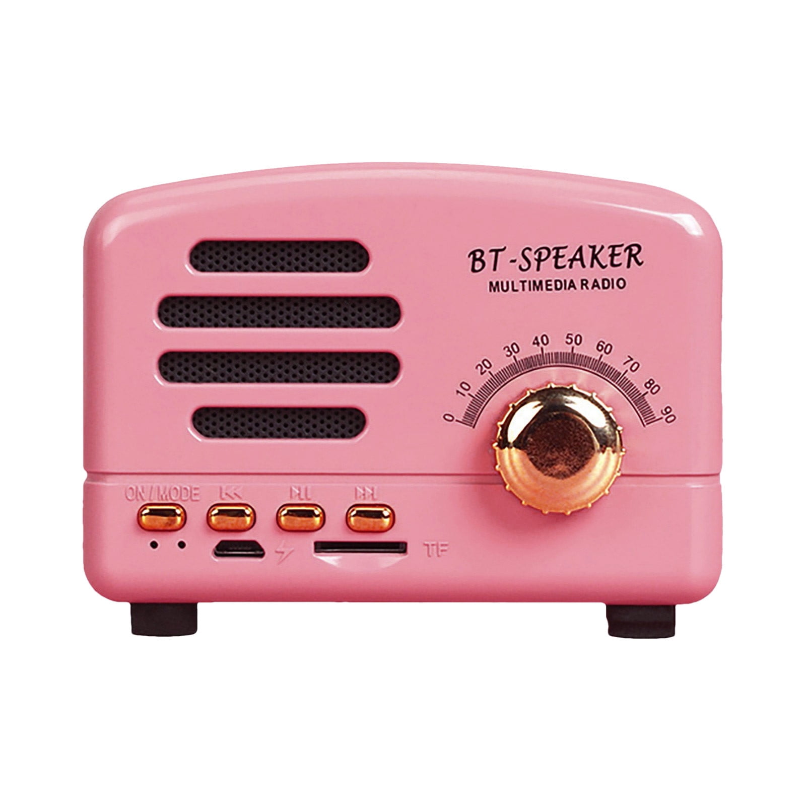 Bluetooth Speaker Creative Retro Shape Music Player Support Bluetooth ...