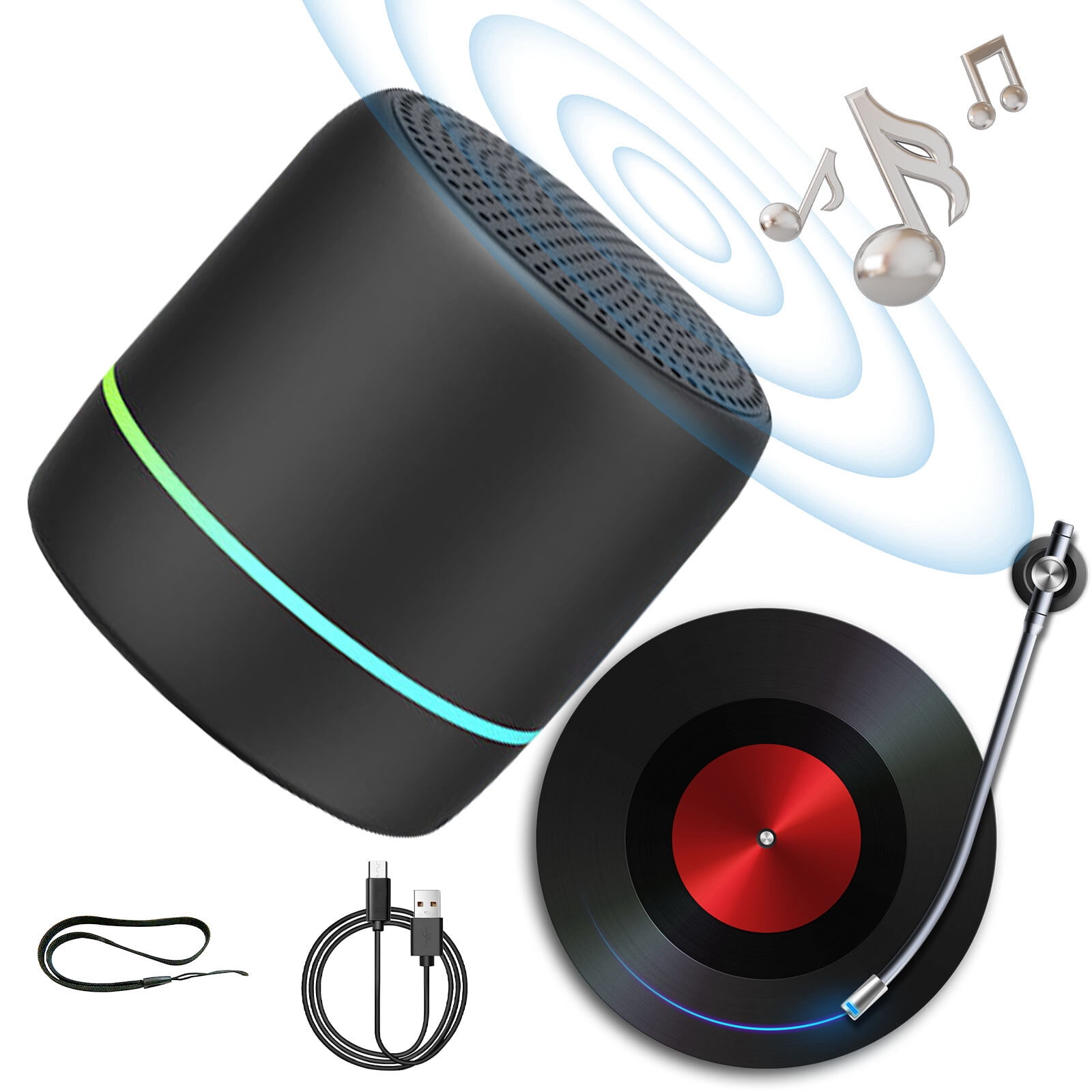 Bluetooth Speaker,DFITO Wireless Speaker with HD Sound, TWS Pairing ...