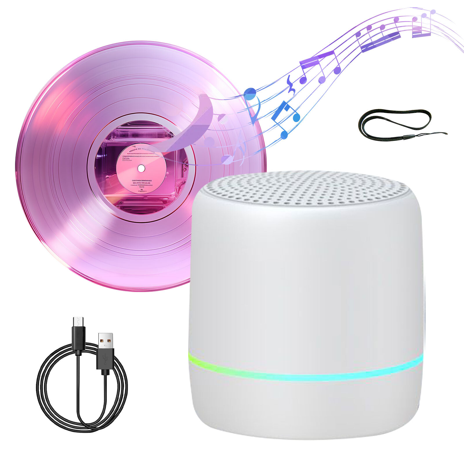 Bluetooth Speaker,DFITO Wireless Speaker with HD Sound, TWS Pairing ...