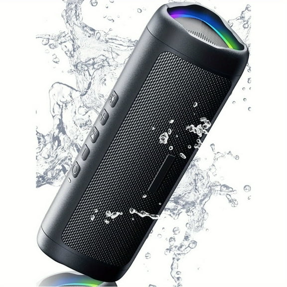 Portable Bluetooth Speaker, 2026 Bluetooth 5.4 Wireless Speaker with ...