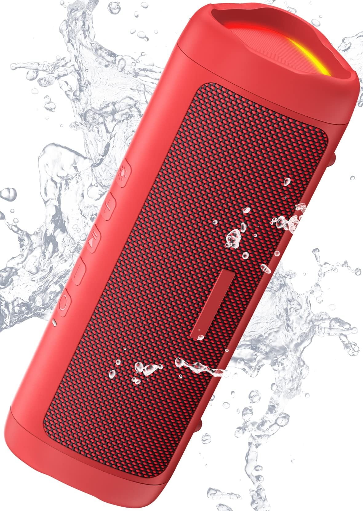 Bluetooth Speaker with HD Sound, Portable Wireless, IPX5 Waterproof, Up ...