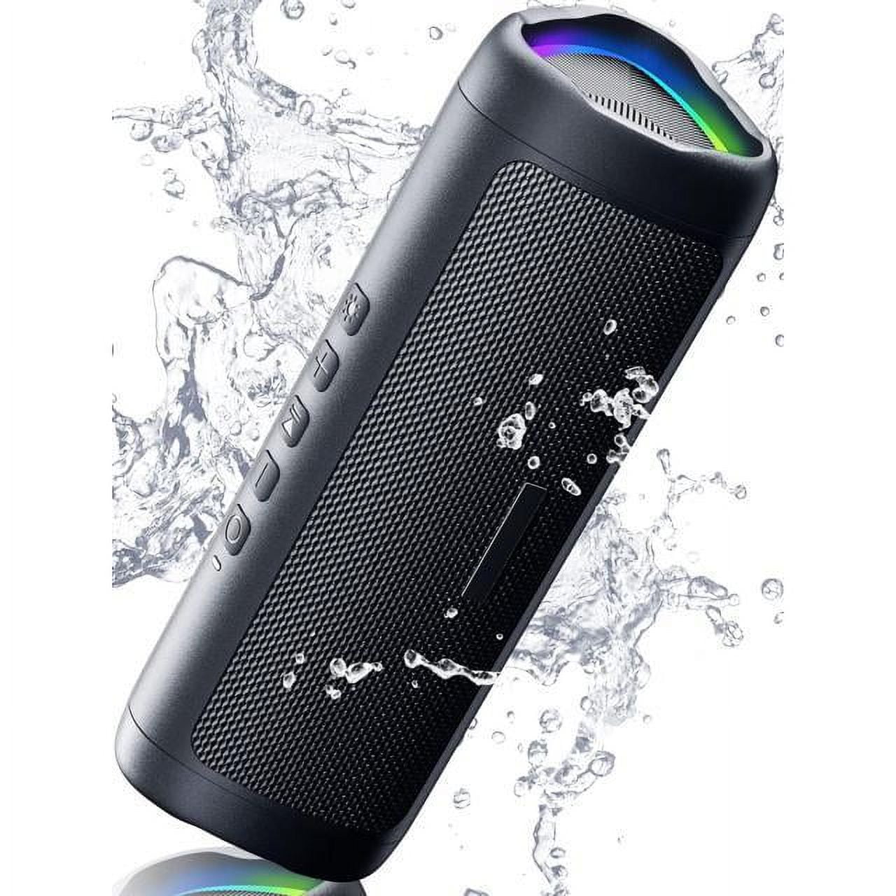 Bluetooth Speaker with HD Sound, Portable Wireless, IPX5 Waterproof, Up ...
