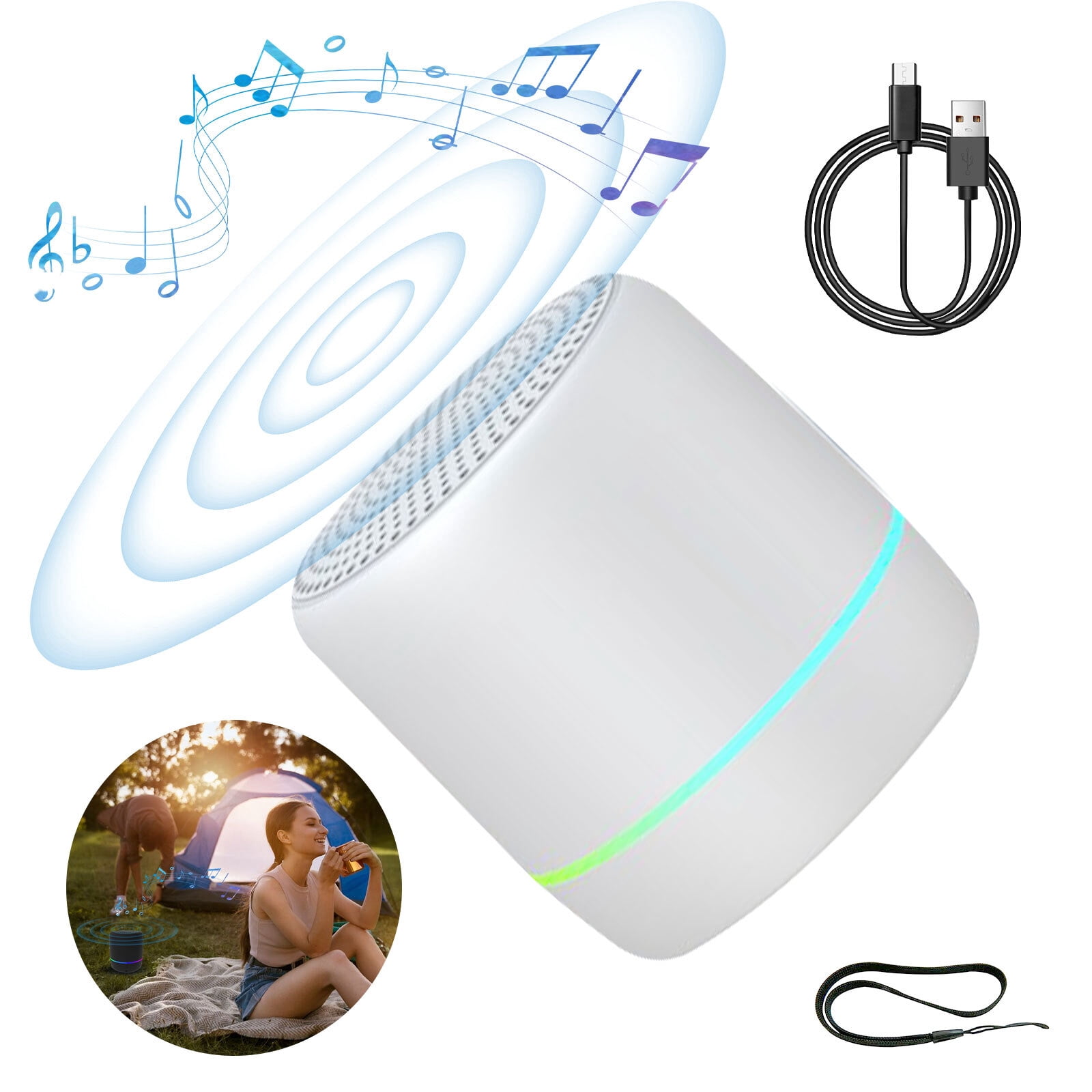 Bluetooth Speaker,Kepeak Wireless Speaker with HD Sound, TWS Pairing ...