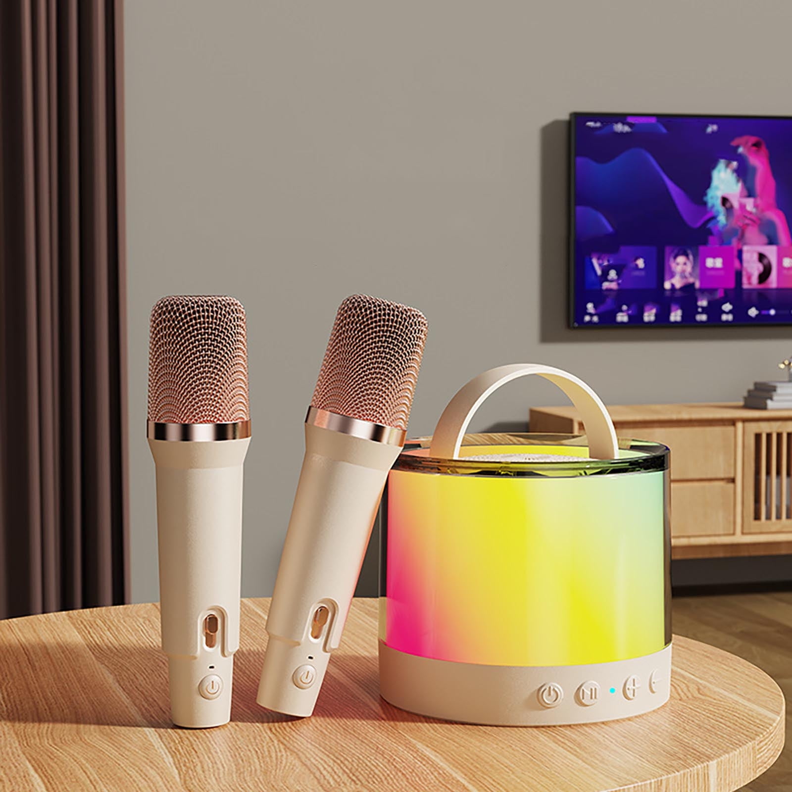 Bluetooth Speaker Mini Karaoke Audio Machine With High Audio Quality ...