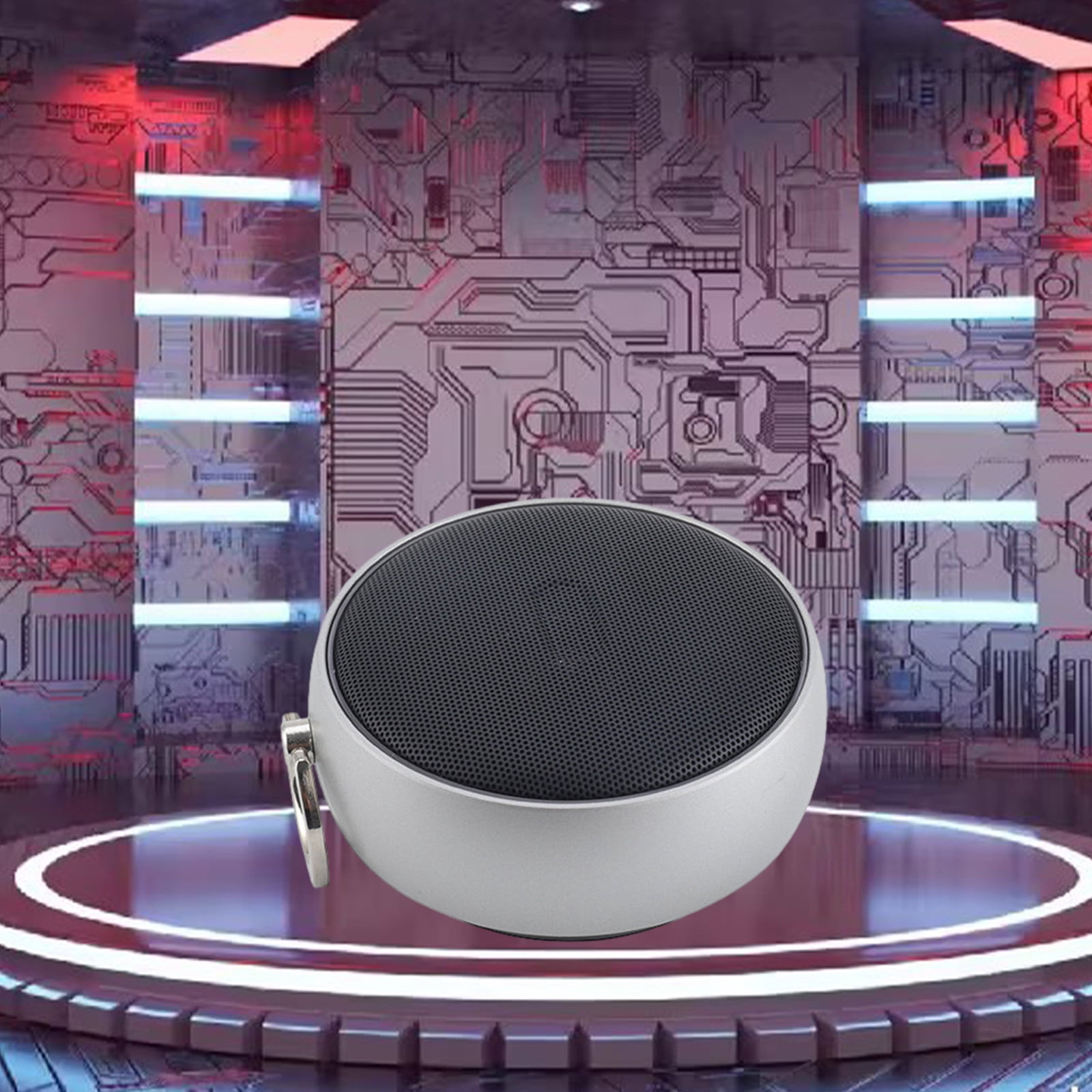 Bluetooth Speaker, Mini Metal Small Steel Cannon, Wireless Card ...