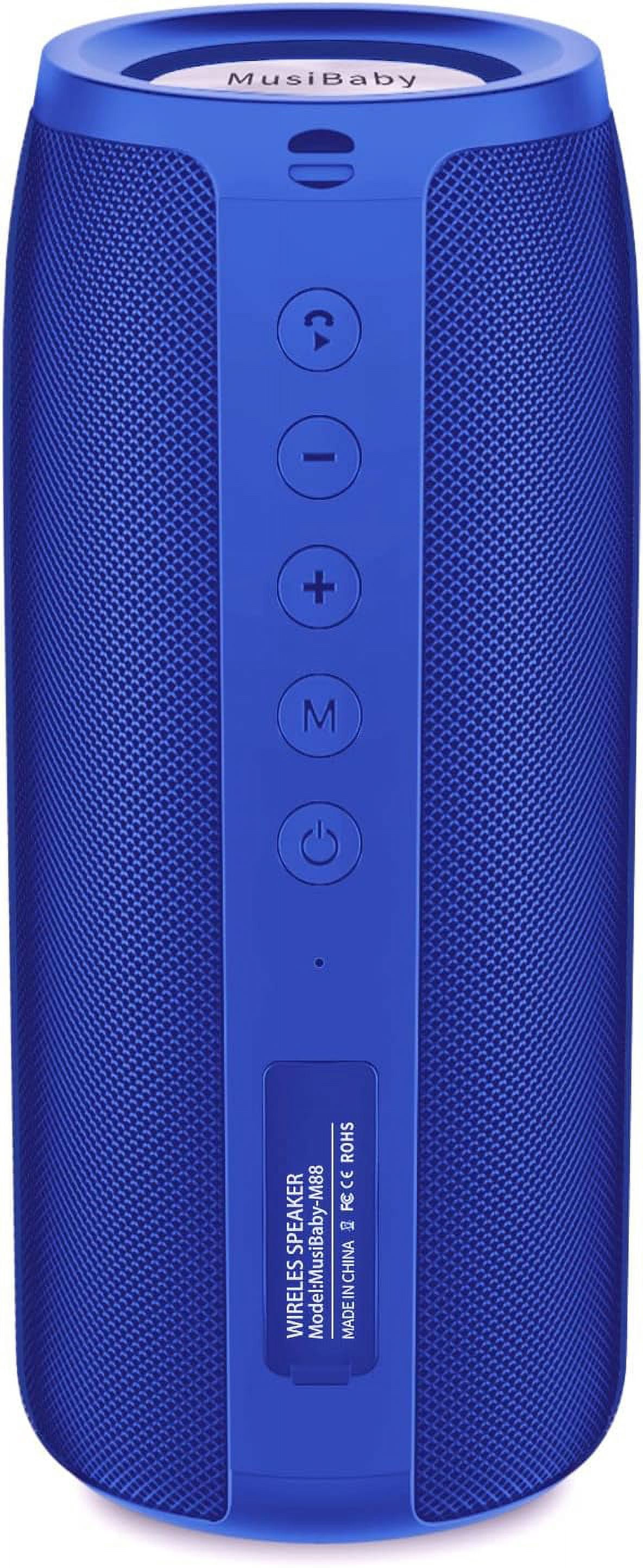 Bluetooth Speaker,MusiBaby M88 Speaker,Speakers Bluetooth Wireless,Dual ...