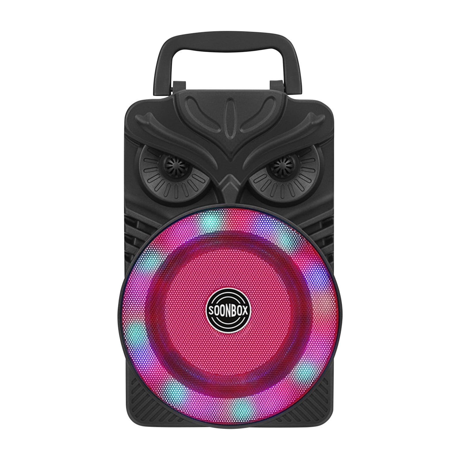 Bluetooth Speaker New Colored Lights Bluetooth Speaker Owl Shaped ...