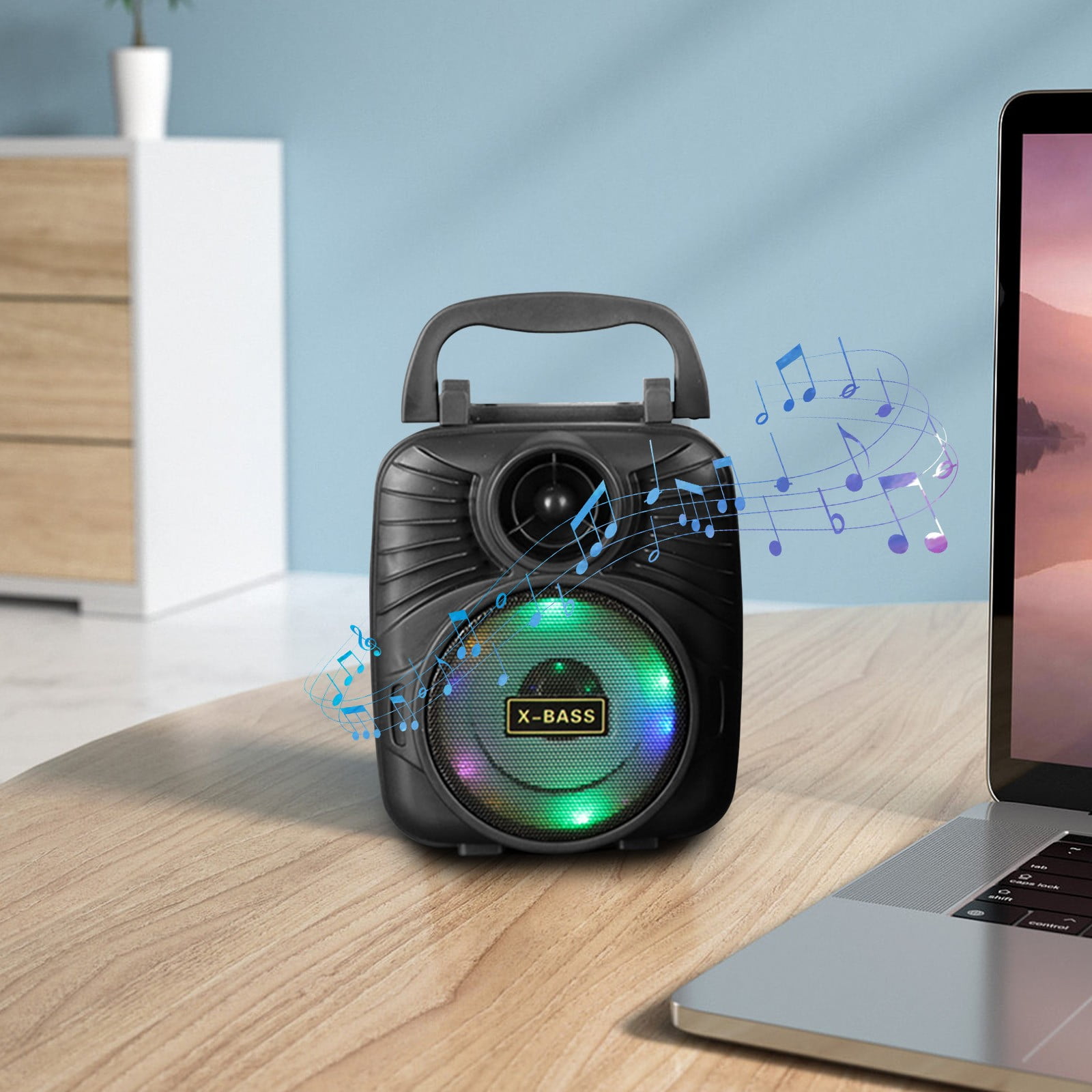 Bluetooth Speaker, Outdoor Portable Mobile Phone, Card Insertion, USB ...