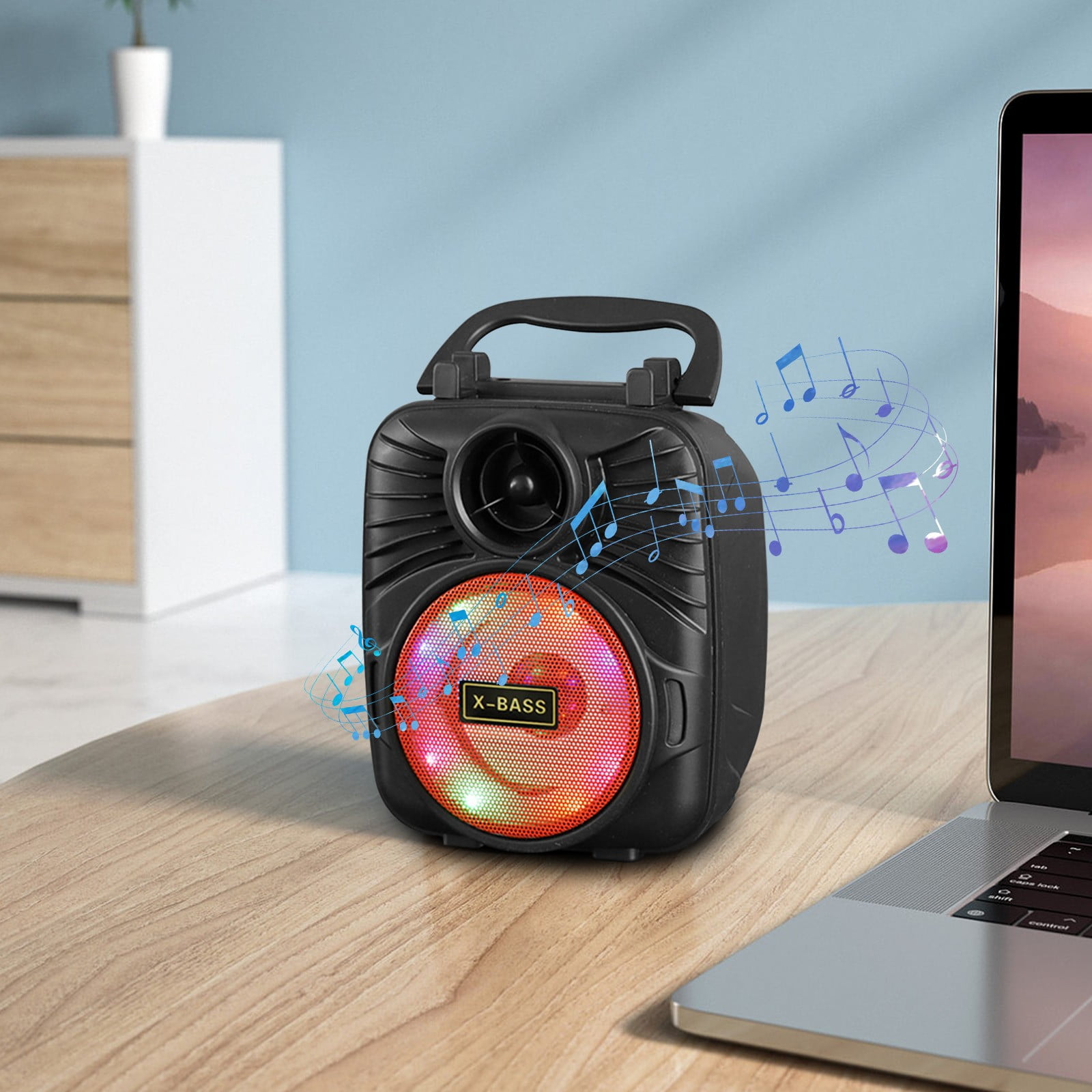 Bluetooth Speaker, Outdoor Portable Mobile Phone, Card Insertion, USB ...