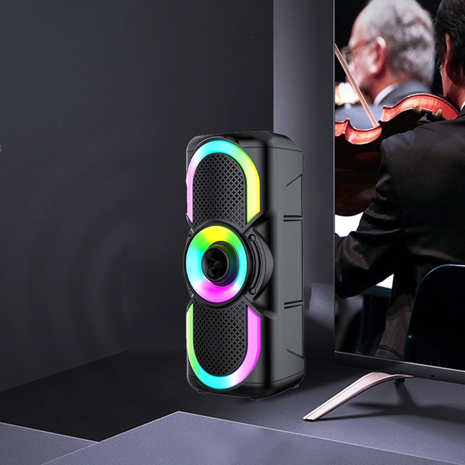 Bluetooth Speaker, Portable Audio Device, High Capacity Battery, Wide ...