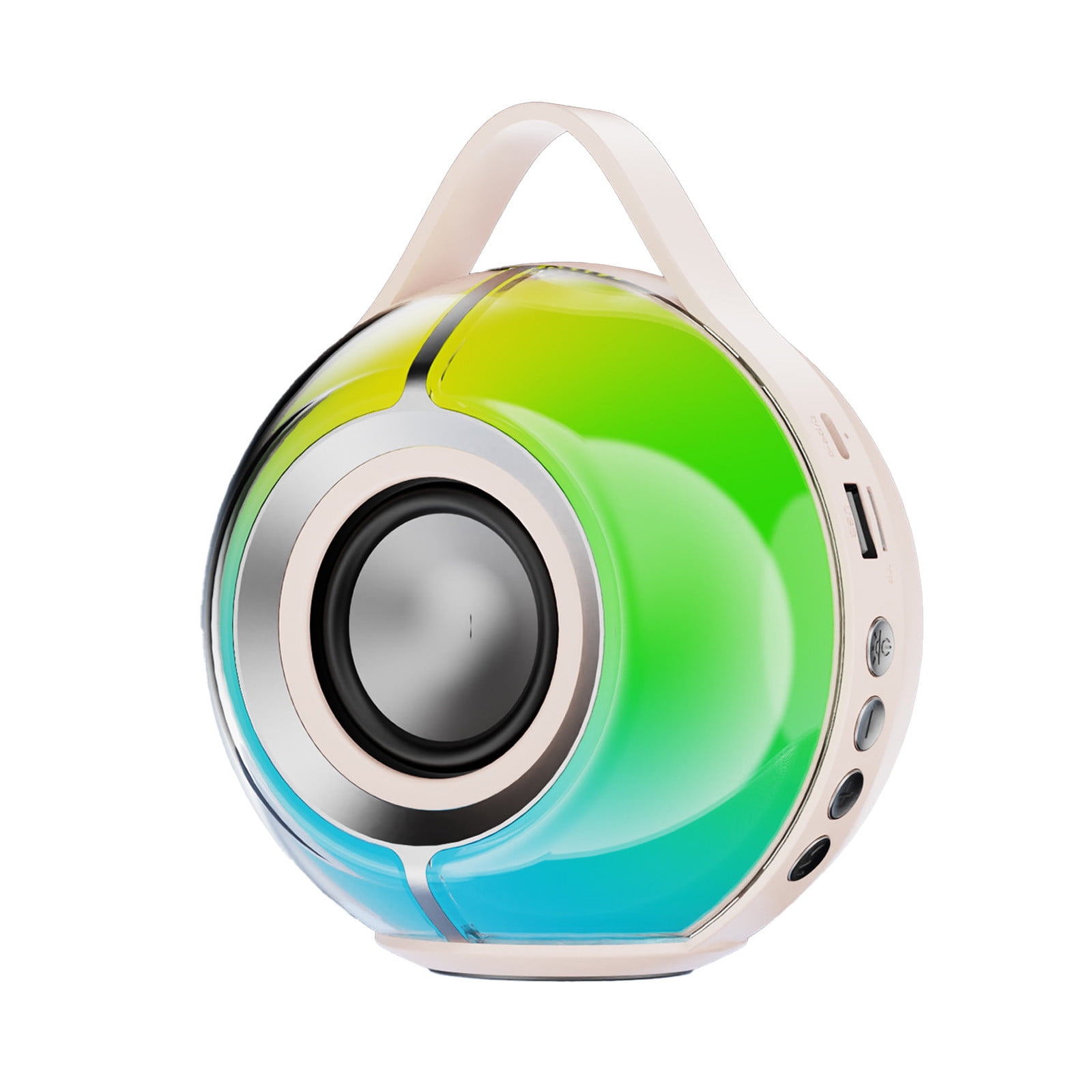 Bluetooth Speaker, RGB Colorful Desktop Speaker, Low Latency Bluetooth ...