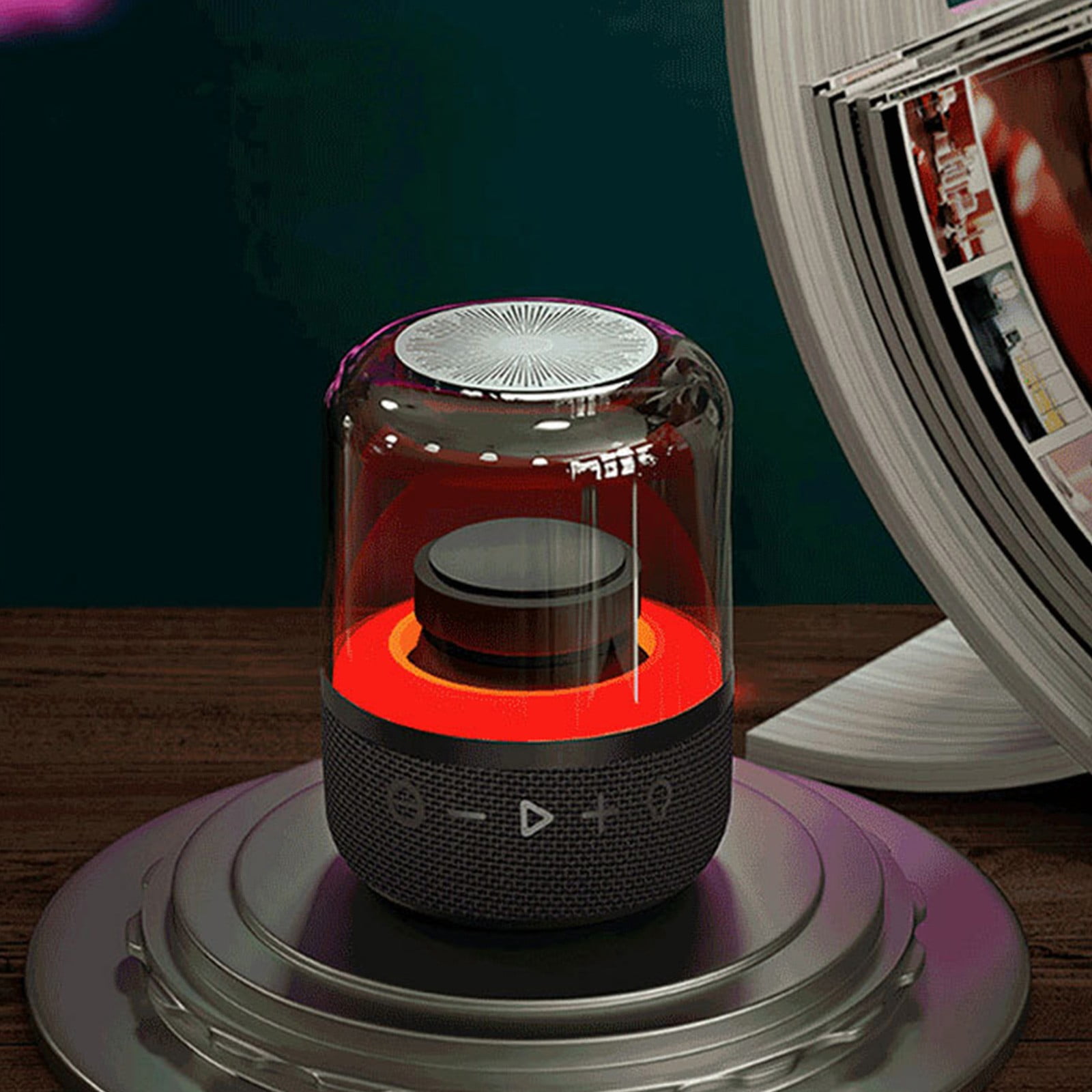 Bluetooth Speaker Subwoofer Wireless Interconnection Colorful Lighting ...