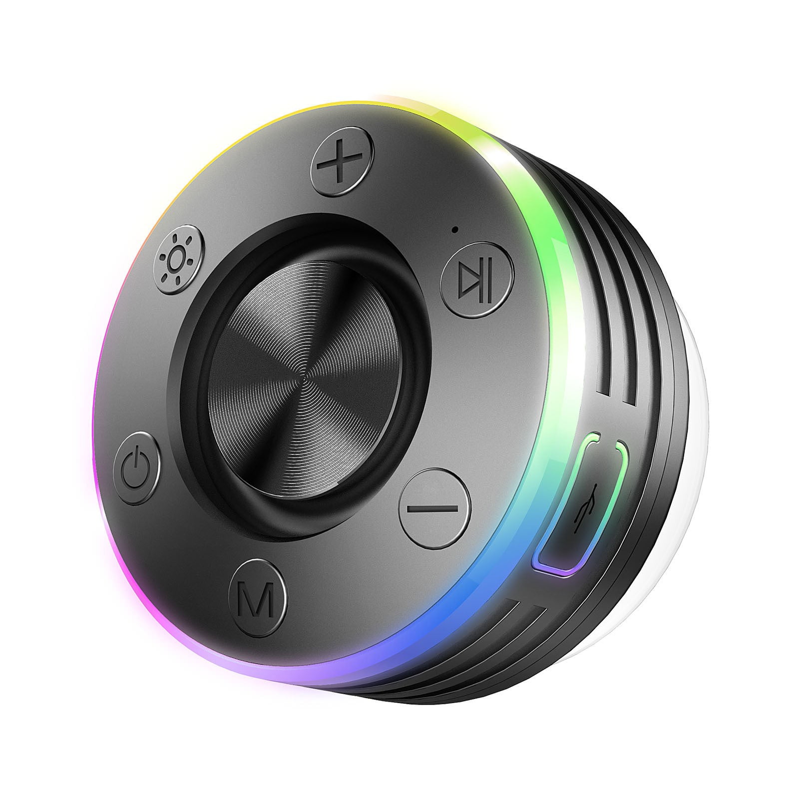 Bluetooth Speaker Wireless Sound System, Bluetooth 5.2 Adsorption Rgb ...