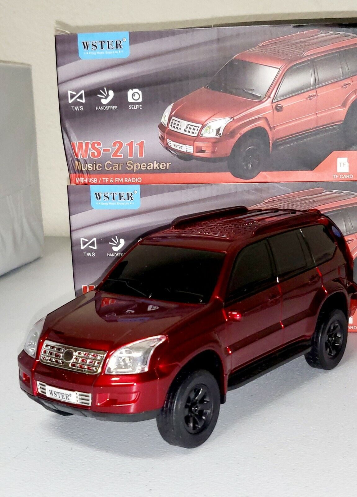 Bluetooth Speaker Wster Car Wireless Rechargeable Loud Sound with FM ...