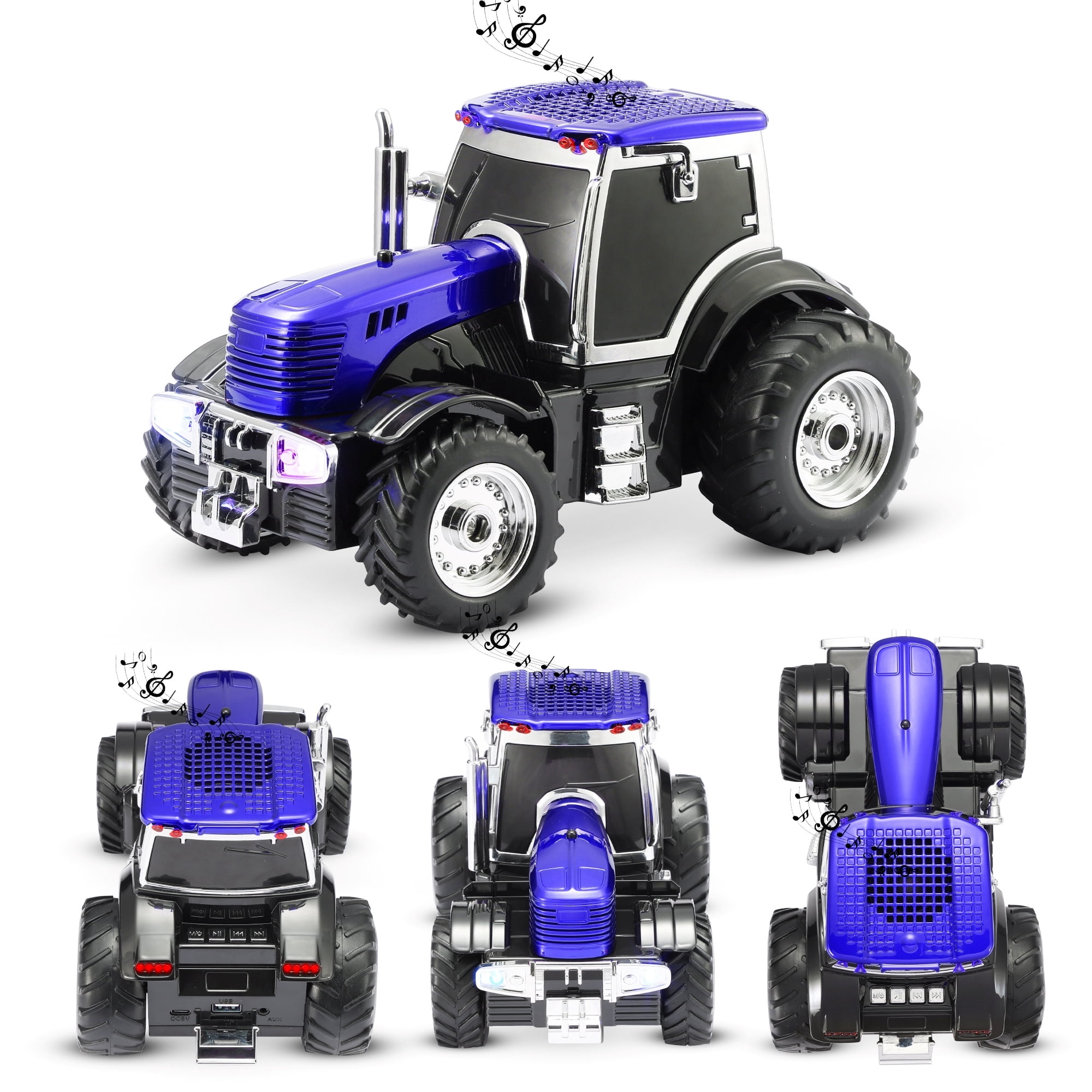 Bluetooth Speaker with Tractor Design, Portable Wireless Stereo with ...