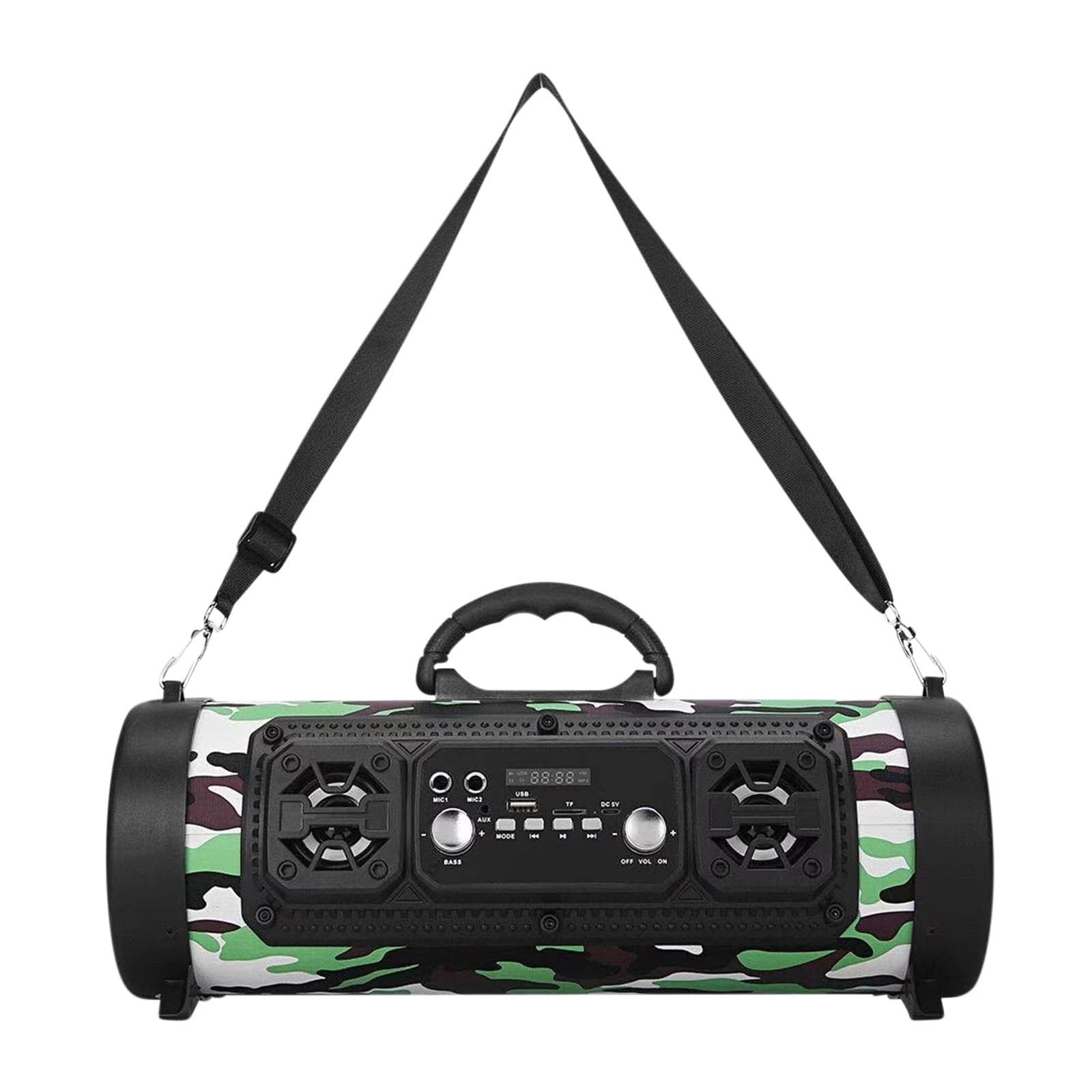 Bluetooth Speakers 15W Outdoor Portable Bluetooth Speaker Subwoofer LED ...